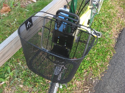 Wire Basket for my Brompton – The Brompton Diaries